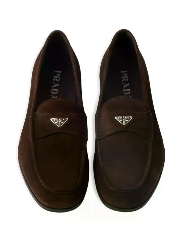 Prada Suede Loafers