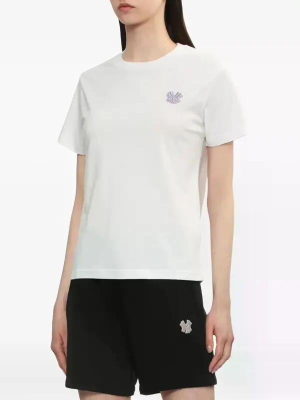 New Era Embroidered-logo T-shirt