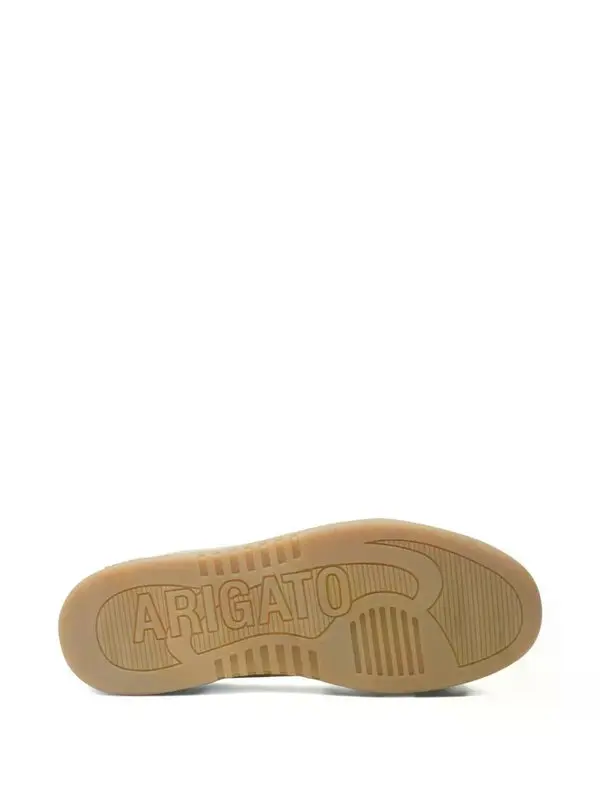 Axel Arigato Dice T-toe Suede And Leather Sneakers - Neutrals