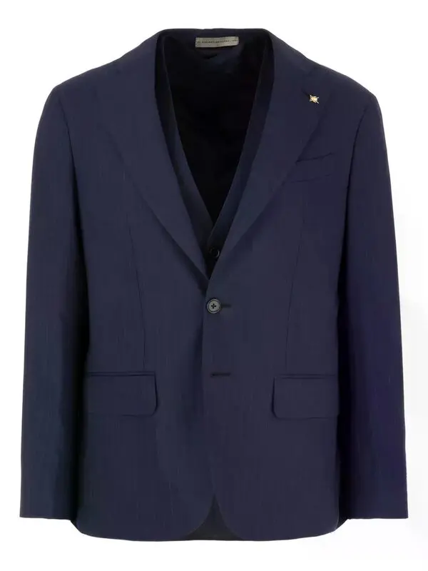Corneliani Pinstripe Single-breasted Suit