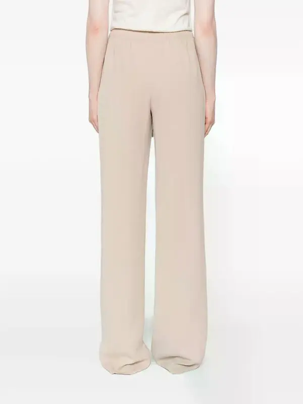 Ermanno Scervino Drawstring Wide-leg Trousers - Neutrals