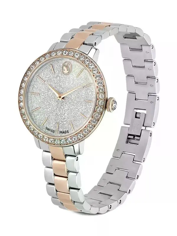 SWAROVSKI Matrix 3-link 30mm Watch - Silver