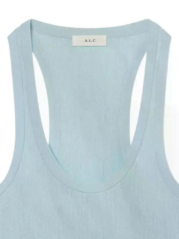 A.L.C. Racerback Ribbed Tank Top