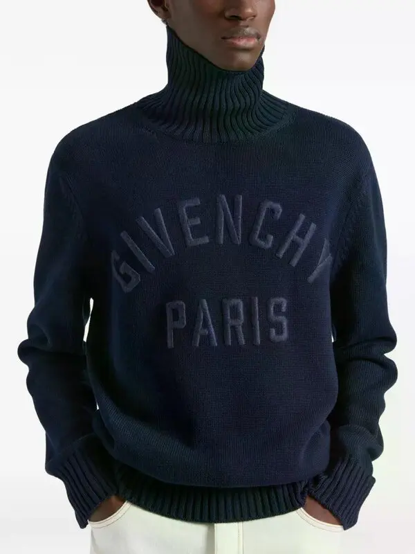 Givenchy Logo Turtleneck Sweater