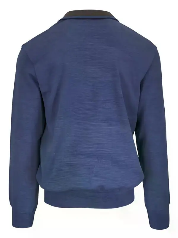 Paul & Shark Mock-neck Sweater - Blue