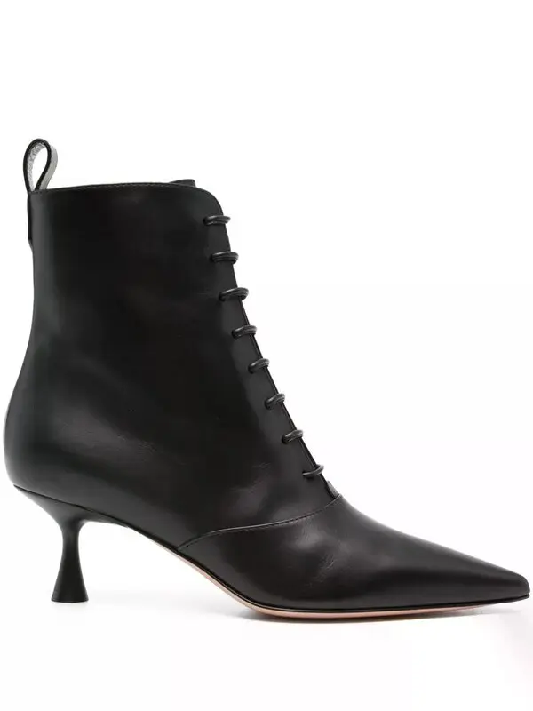 GIANVITO ROSSI 55mm Morganne Lace-up Boots