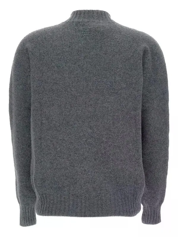 DRUMOHR Wool Mock-neck Sweater