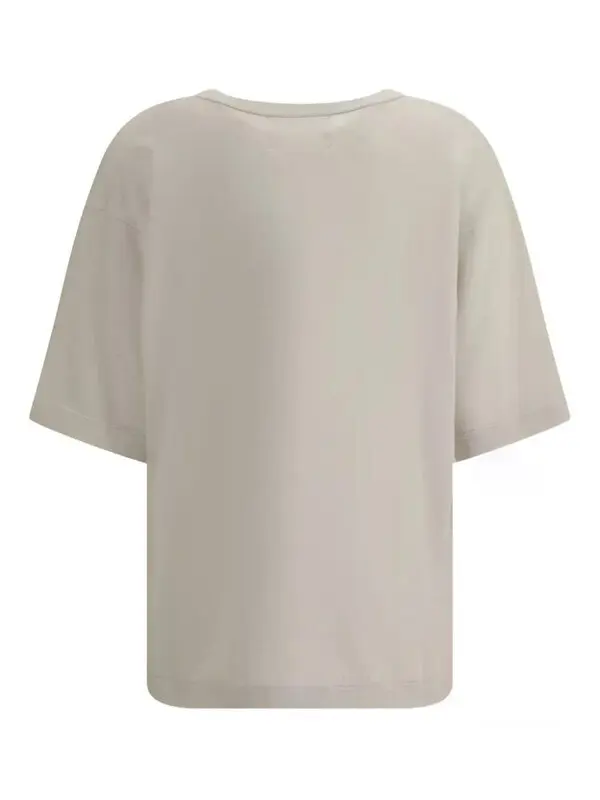 Extreme Cashmere V-neck Half-sleeve Top