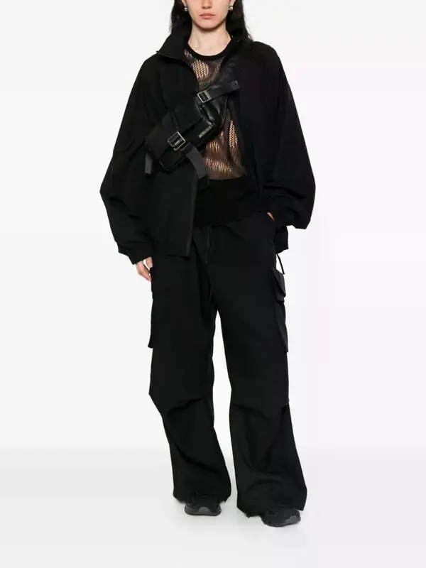 Y3 Drawstring Cargo Trousers - Black