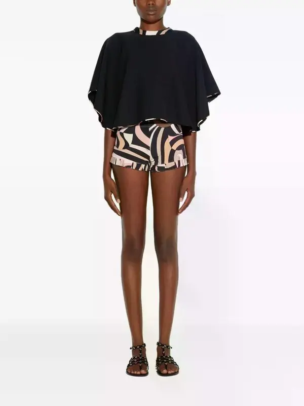Emilio Pucci Printed-trim Top