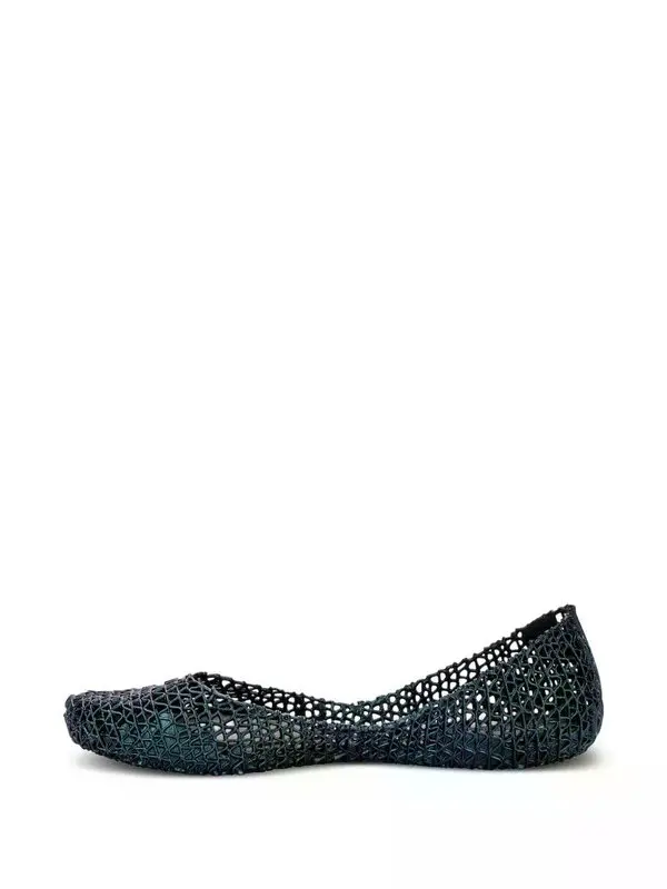 Melissa Campana X Campana Papel Flats - Black