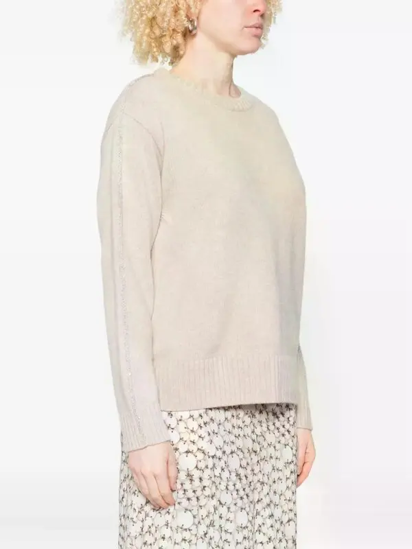 Herno Embellished Crew-neck Sweater