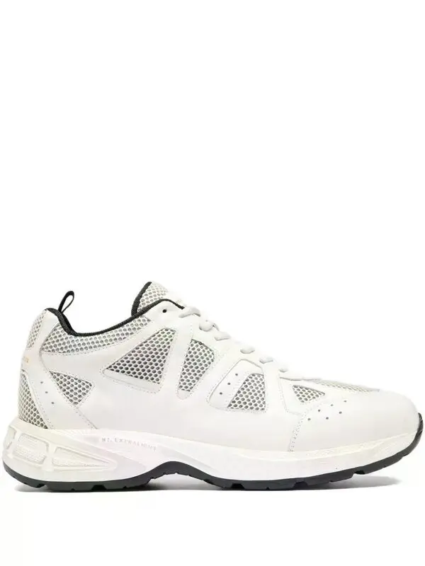 Officine Creative Mesh-panel Leather Sneakers