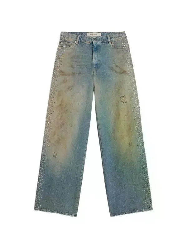 GOLDEN GOOSE Side-studded Jeans - Blue
