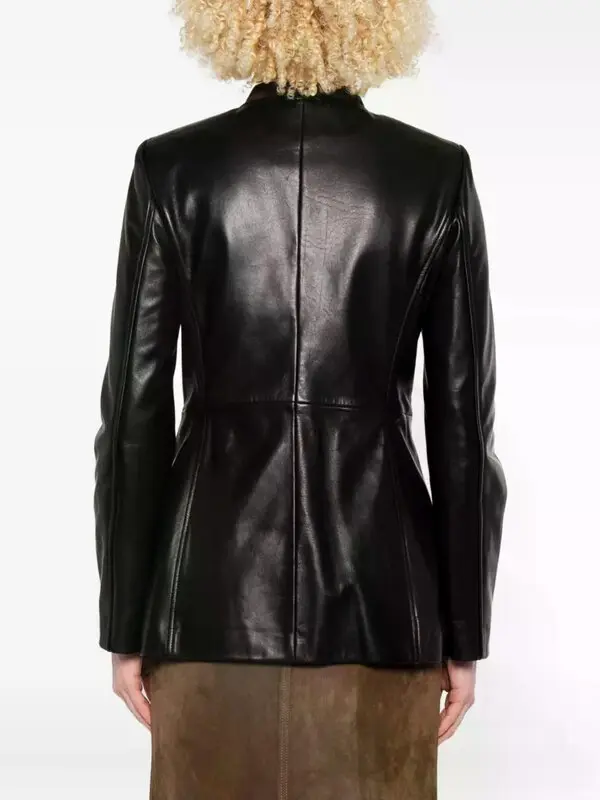 Nour Hammour Leather Jacket