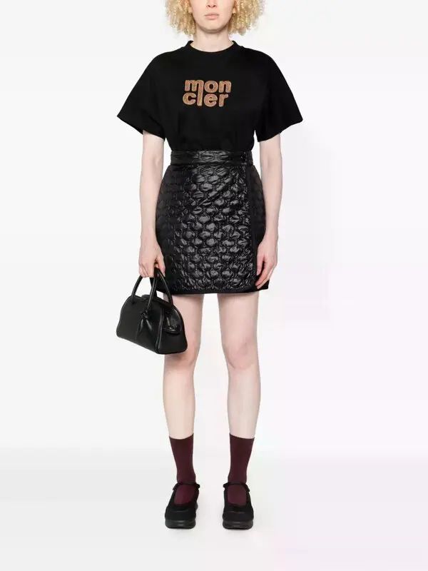 Moncler Logo-embroidered T-shirt