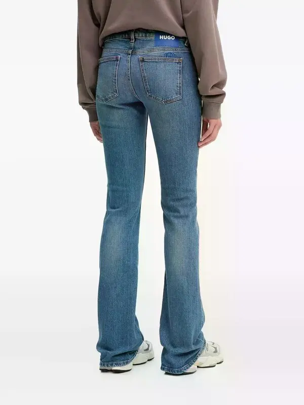 Hugo Logo-plaque Flare Jeans