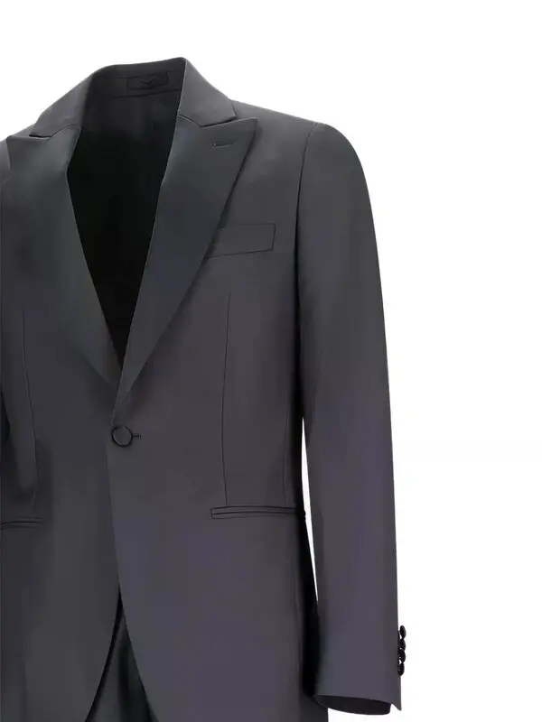 LARDINI Shawl-lapel Single-breasted Suit