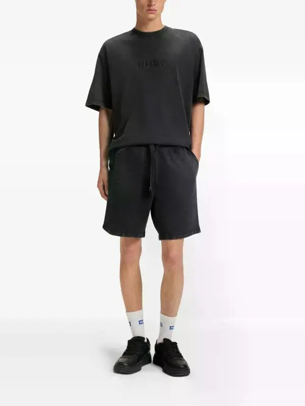 Hugo Washed Drawstring Shorts