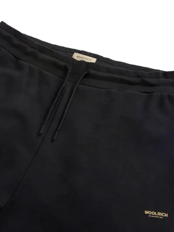 Woolrich Logo Drawstring Sweatpants - Black