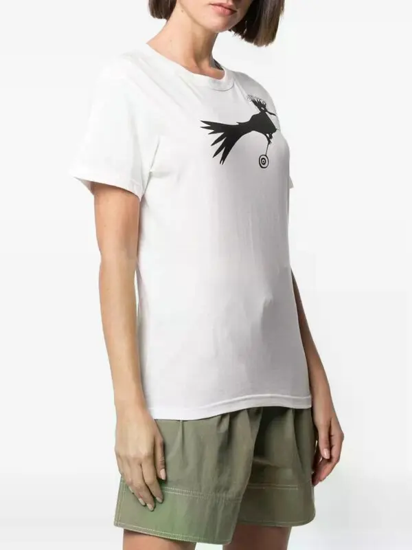10 CORSO COMO Bird-print Cotton T-shirt