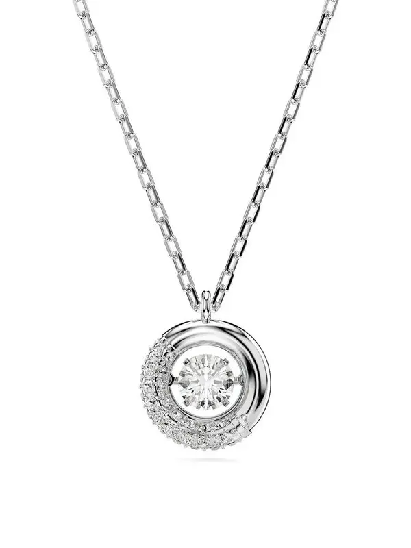 SWAROVSKI Dextera Dancing-crystal Necklace - Silver