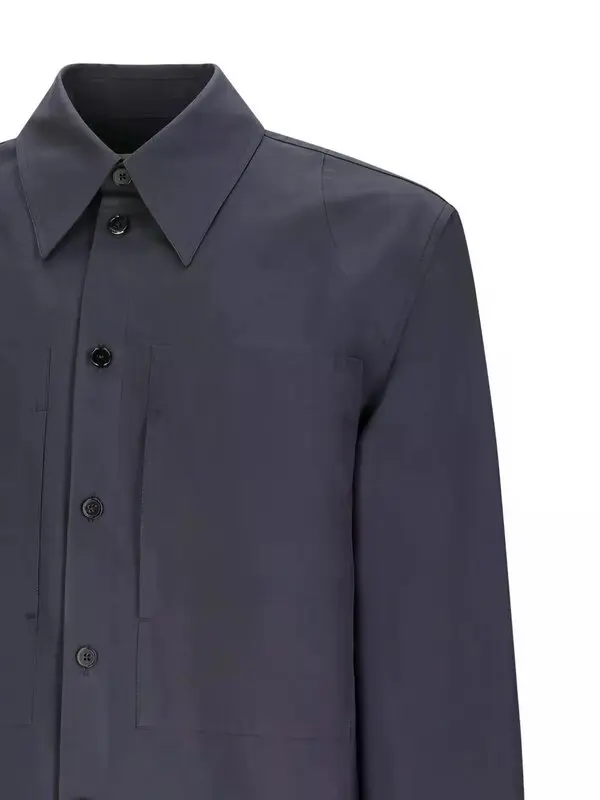 JIL SANDER Pocket-detail Cotton Shirt