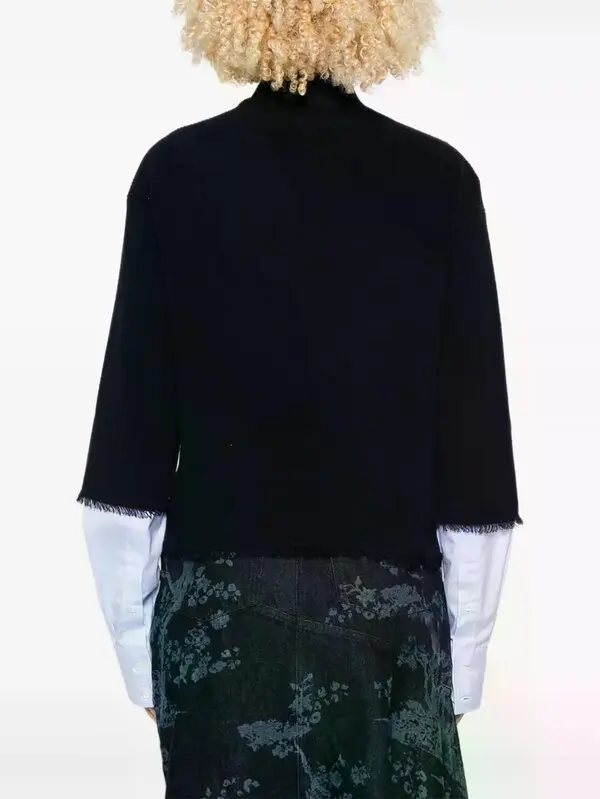 KANGRA Fringed Cardigan