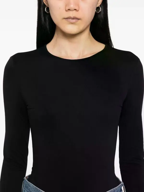 AGOLDE Aura Bodysuit - Black