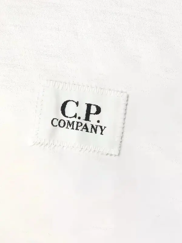 C.P. COMPANY Logo-patch T-shirt