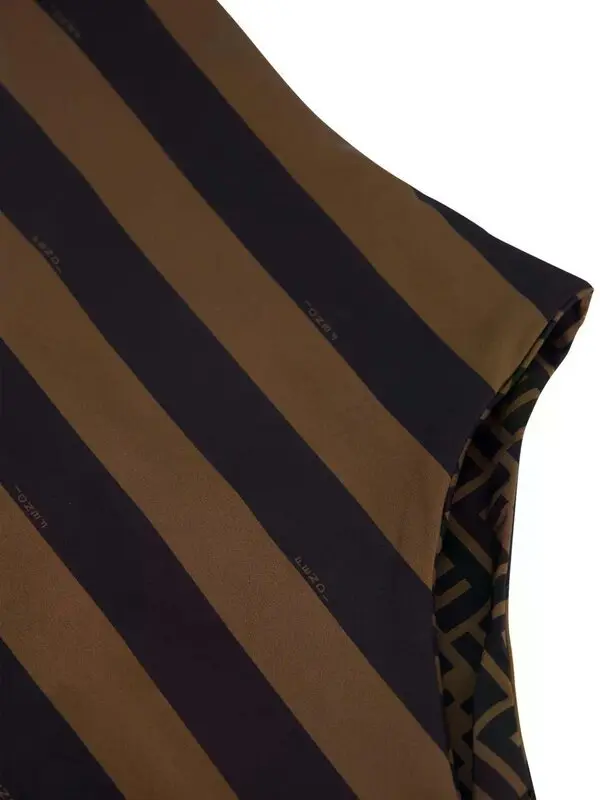 Fendi Logo-print Reversible Swimsuit