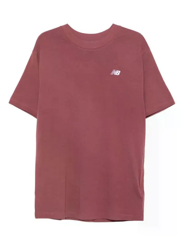 NEW BALANCE Embroidered-logo Cotton T-shirt