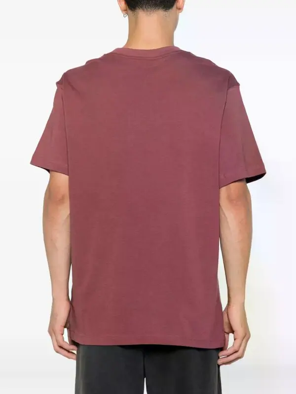 NEW BALANCE Embroidered-logo Cotton T-shirt