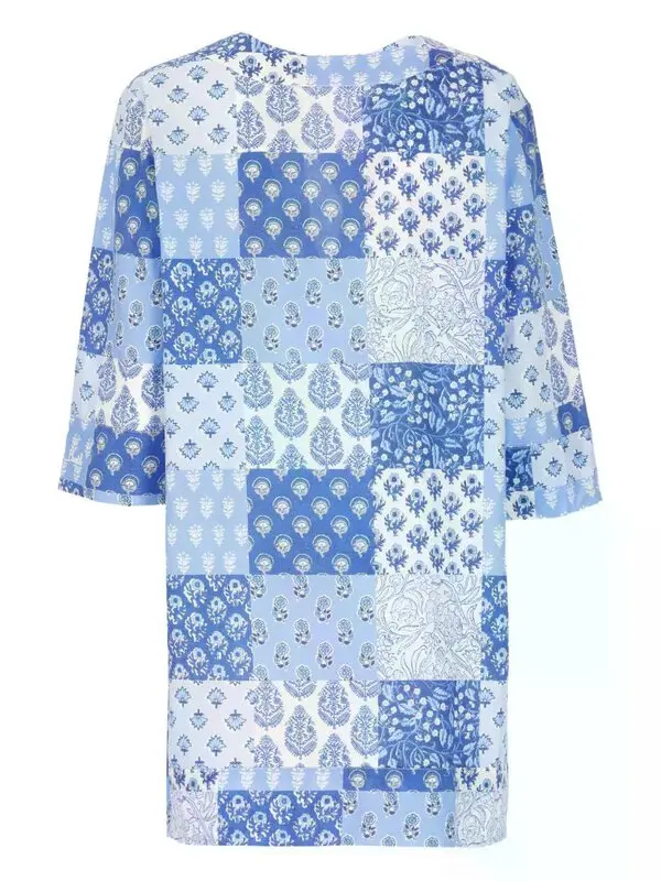 MC2 SAINT BARTH Patchwork Mini Dress