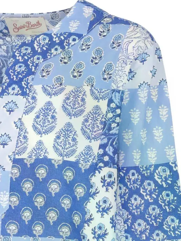 MC2 SAINT BARTH Patchwork Mini Dress