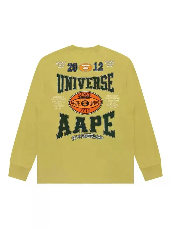 AAPE BY *A BATHING APE Ape Head Long-sleeved T-shirt