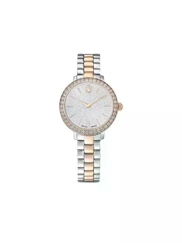 SWAROVSKI Matrix 3-link 30mm Watch - Silver