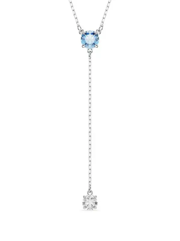 SWAROVSKI Stilla Attract Y Crystal-embellished Lariat Necklace