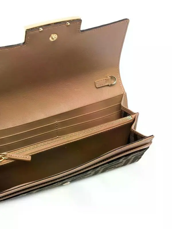 Fendi Ff-print Wallet