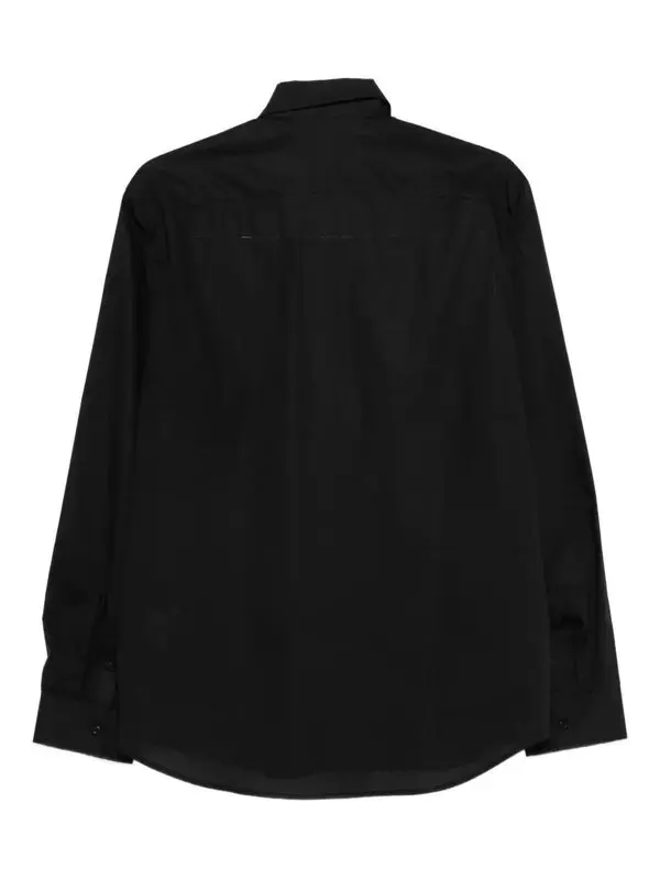Karl Lagerfeld Logo-patch Shirt - Black