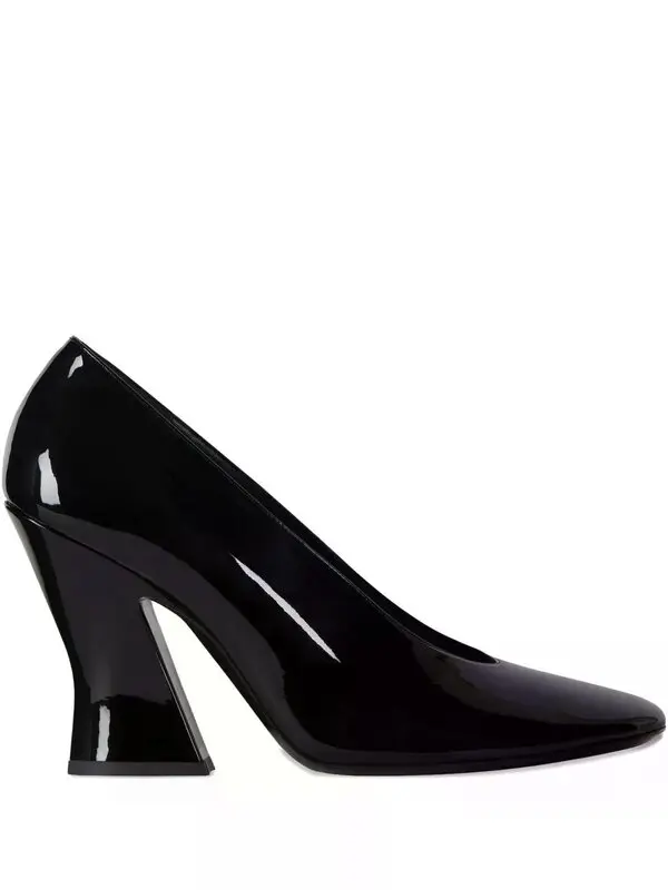 Givenchy 95mm Sculpted Patent Leather Pumps