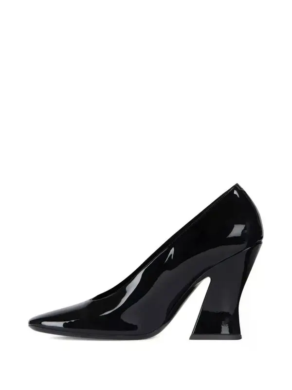 Givenchy 95mm Sculpted Patent Leather Pumps