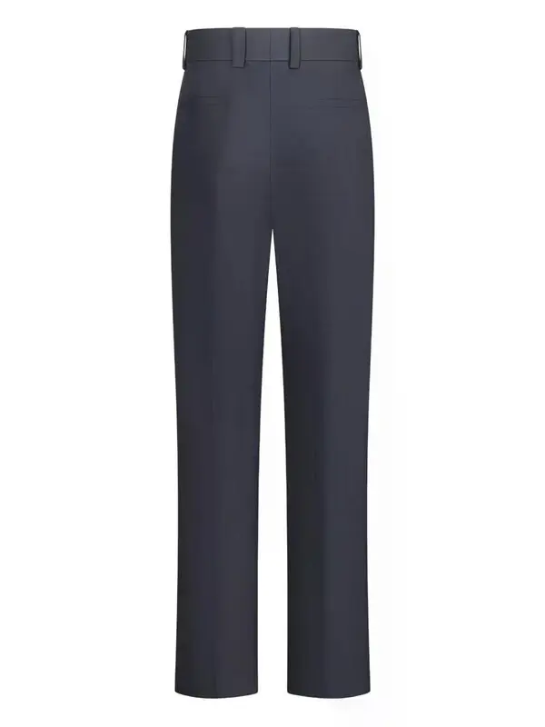 JIL SANDER Pressed-crease Tailored Trousers - Grey
