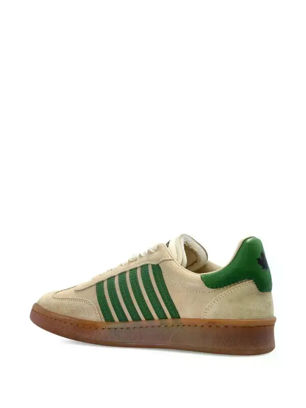 Dsquared2 Boxer Striped Suede Sneakers