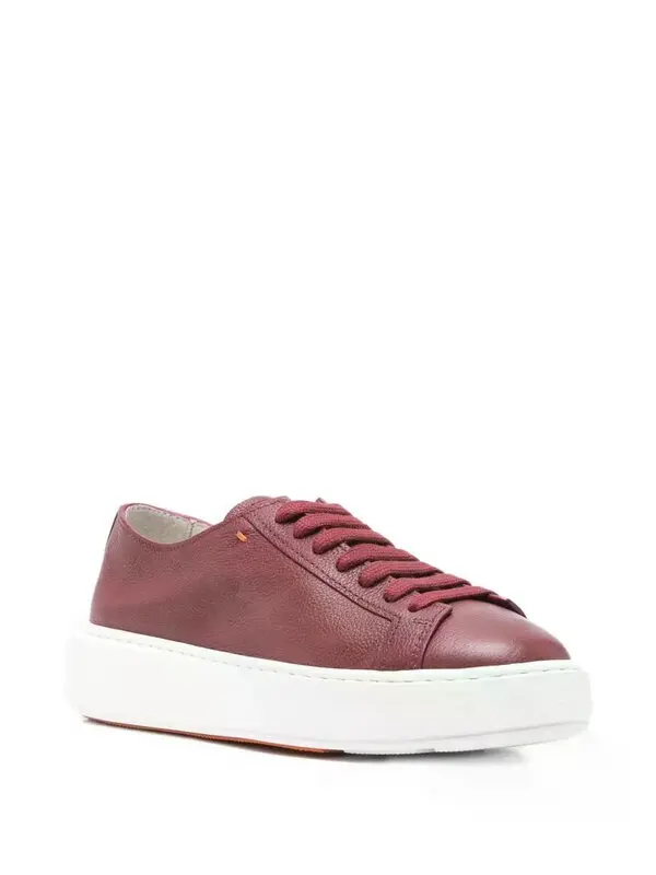 Santoni Lace-up Platform Sneakers