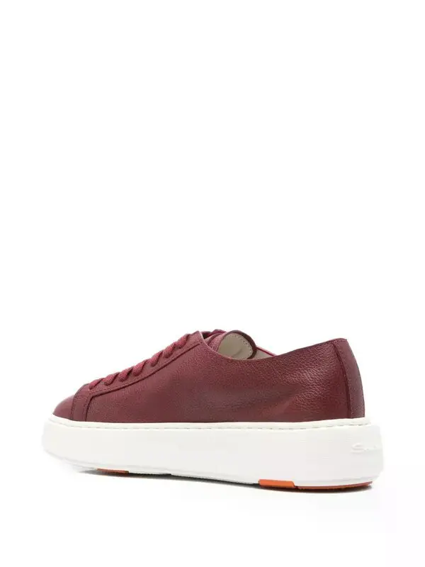 Santoni Lace-up Platform Sneakers