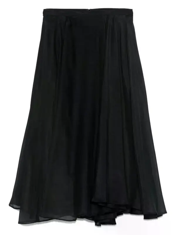 Rochas A-line Midi Skirt