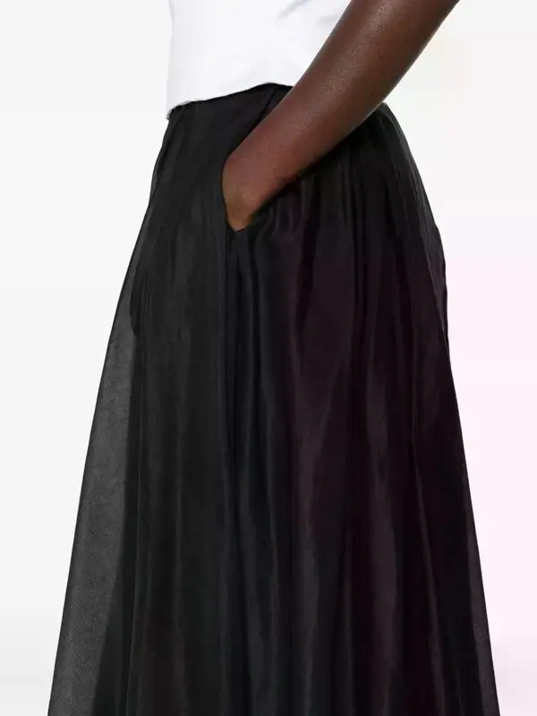 Rochas A-line Midi Skirt