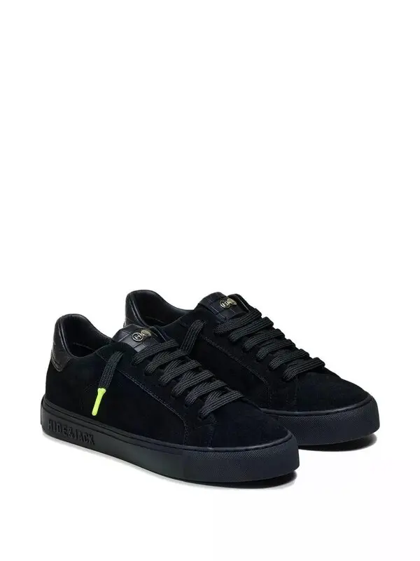 HIDE&JACK Oil Suede Sneakers - Black