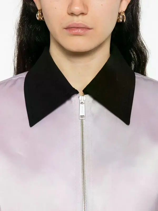 SELF-PORTRAIT Contrast-collar Jacket